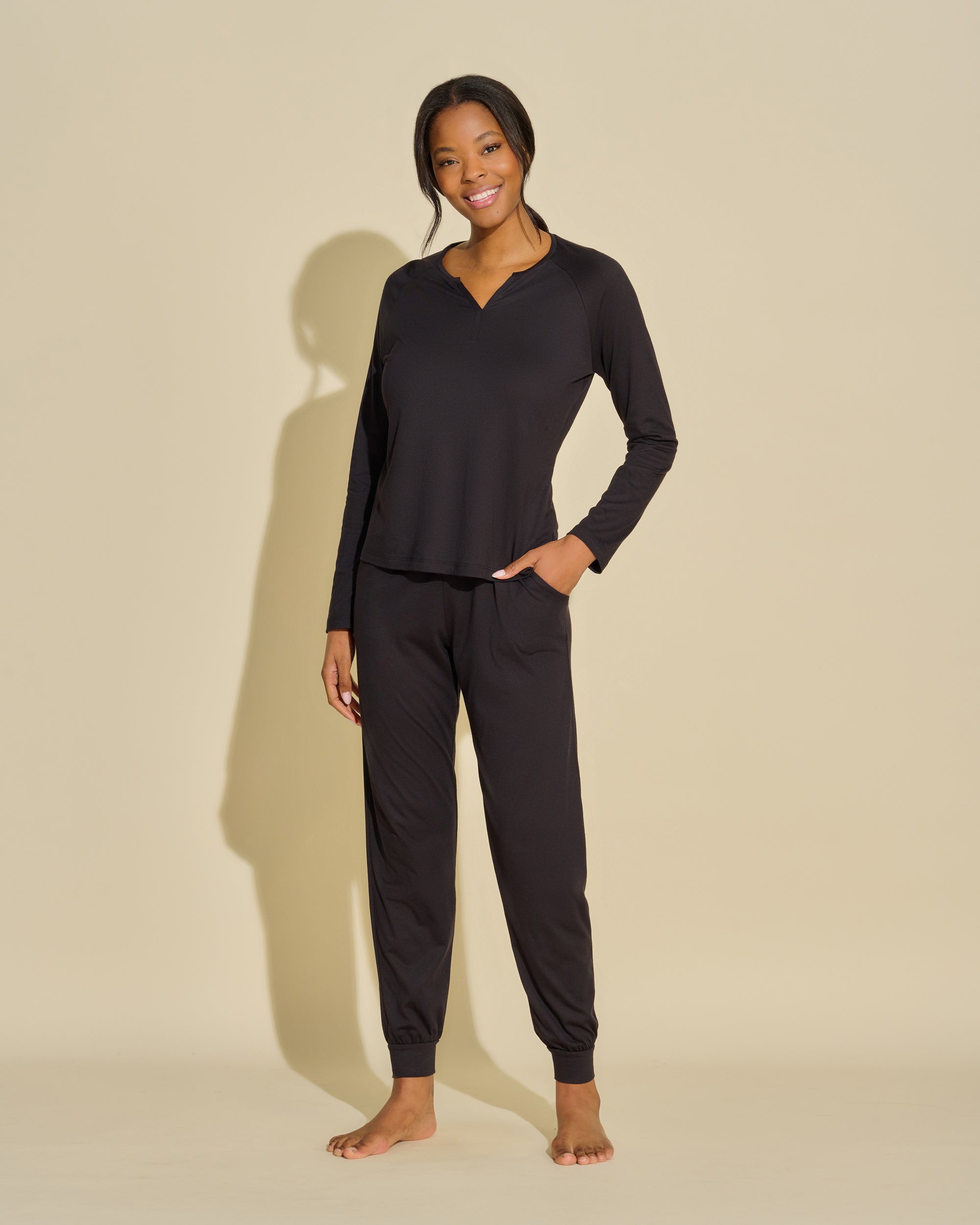 Cosabella | Bella Long Sleeve Top & Jogger Set | Sale