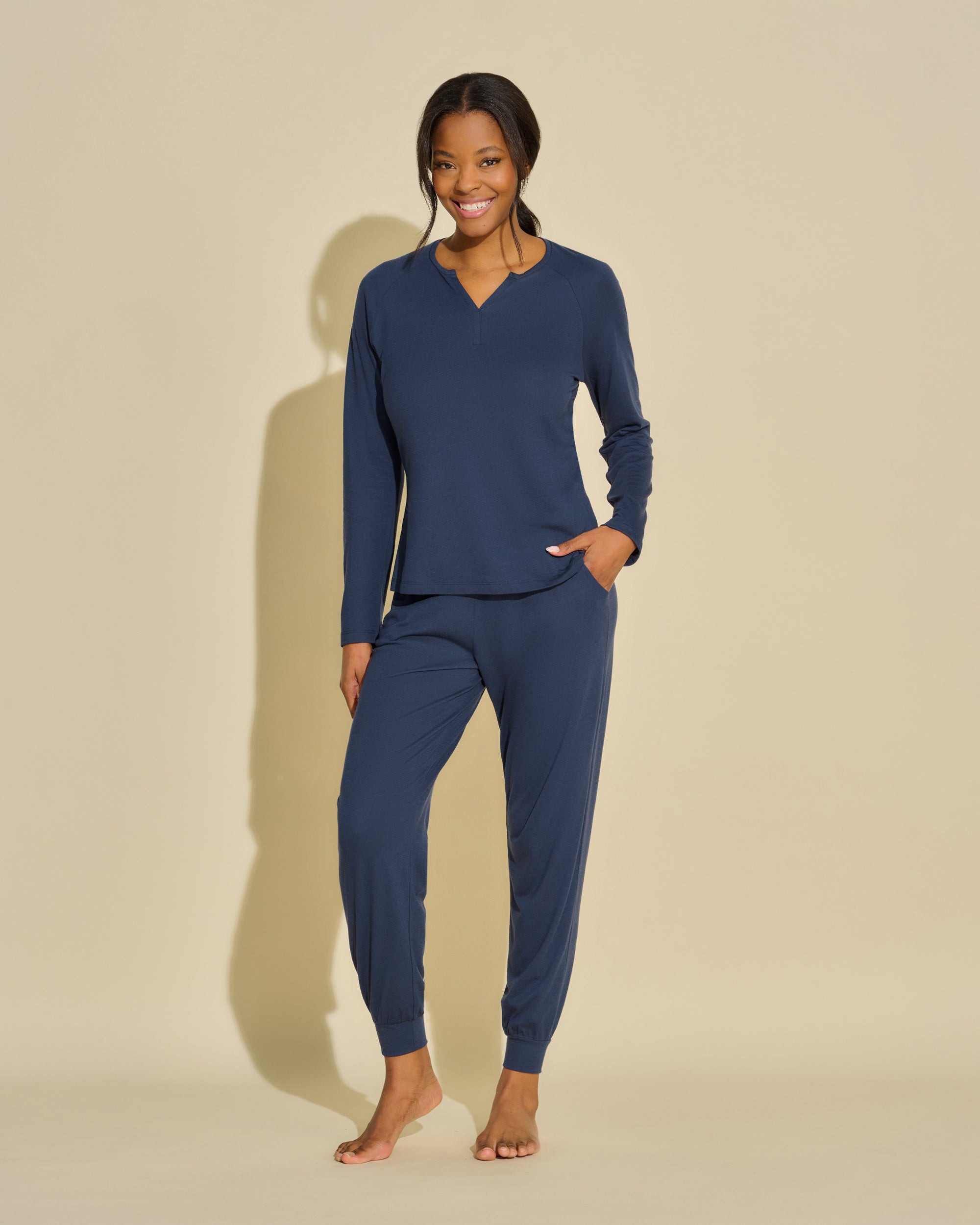 Cosabella | Bella Long Sleeve Top & Jogger Set | Sale