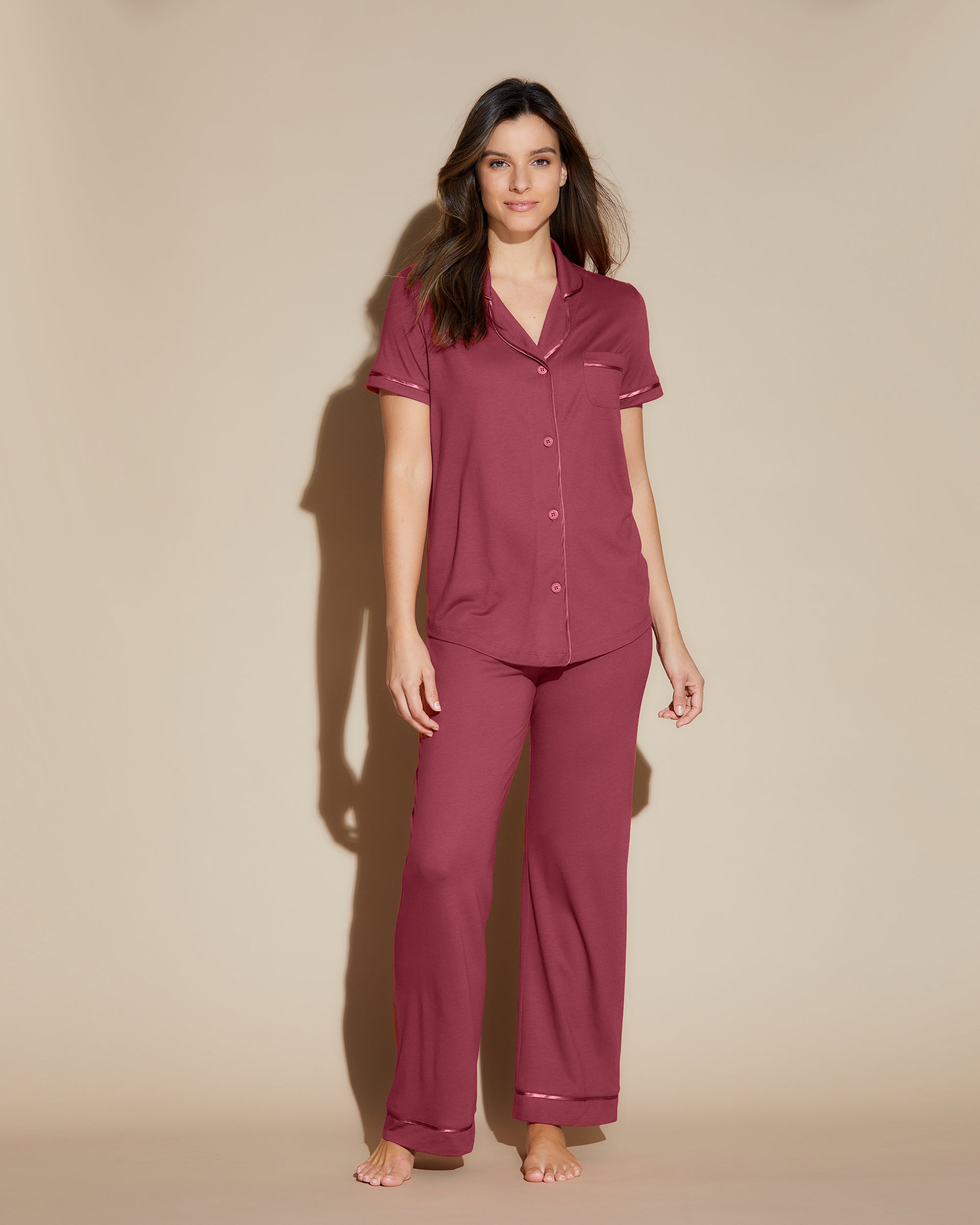 Cosabella | Bella Kurzärmliges Pyjama-Oberteil & -Hose Im Set. | Verkauf