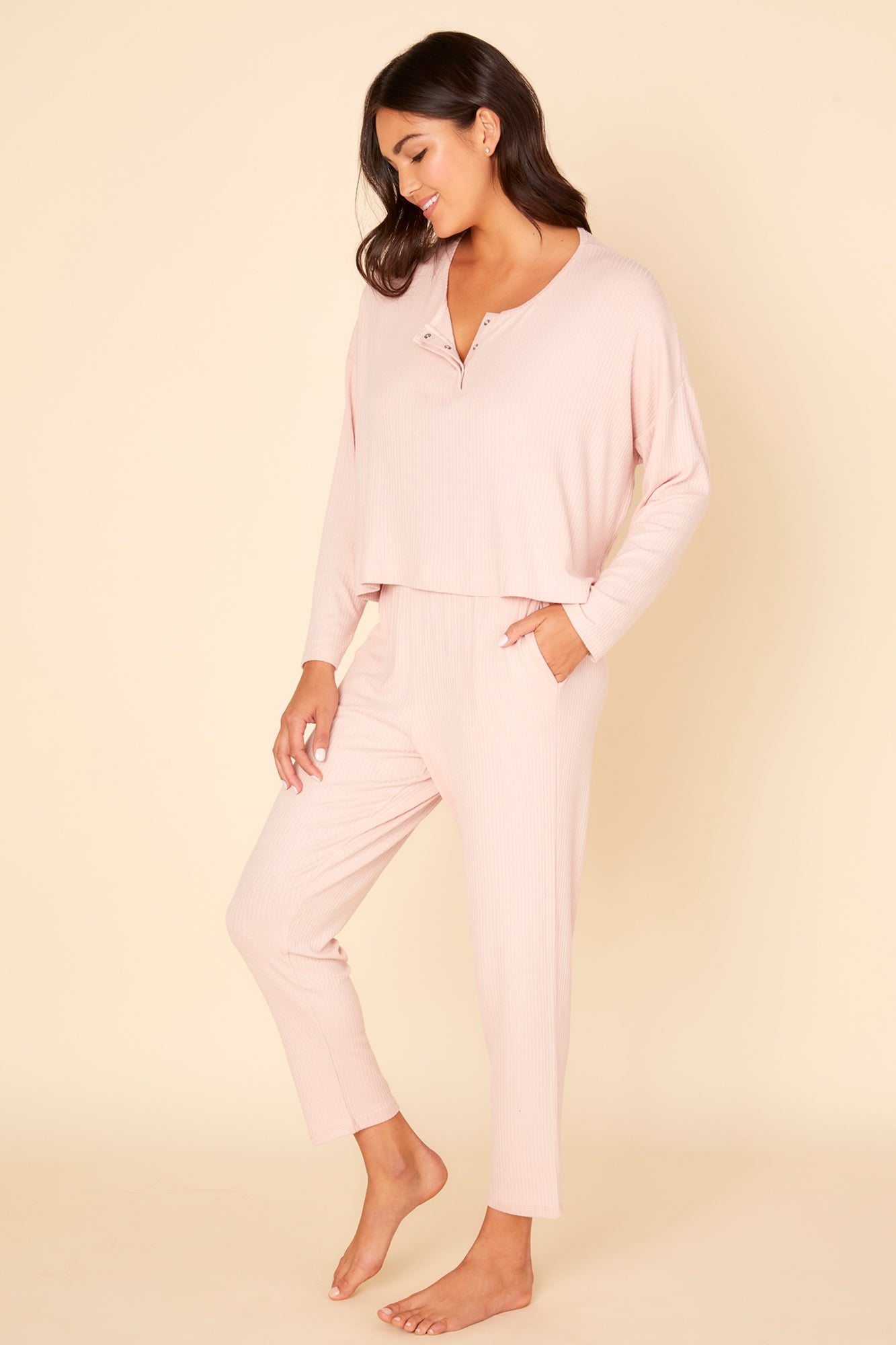 Cosabella | Molly Boxy Henley Oberteil | Sale