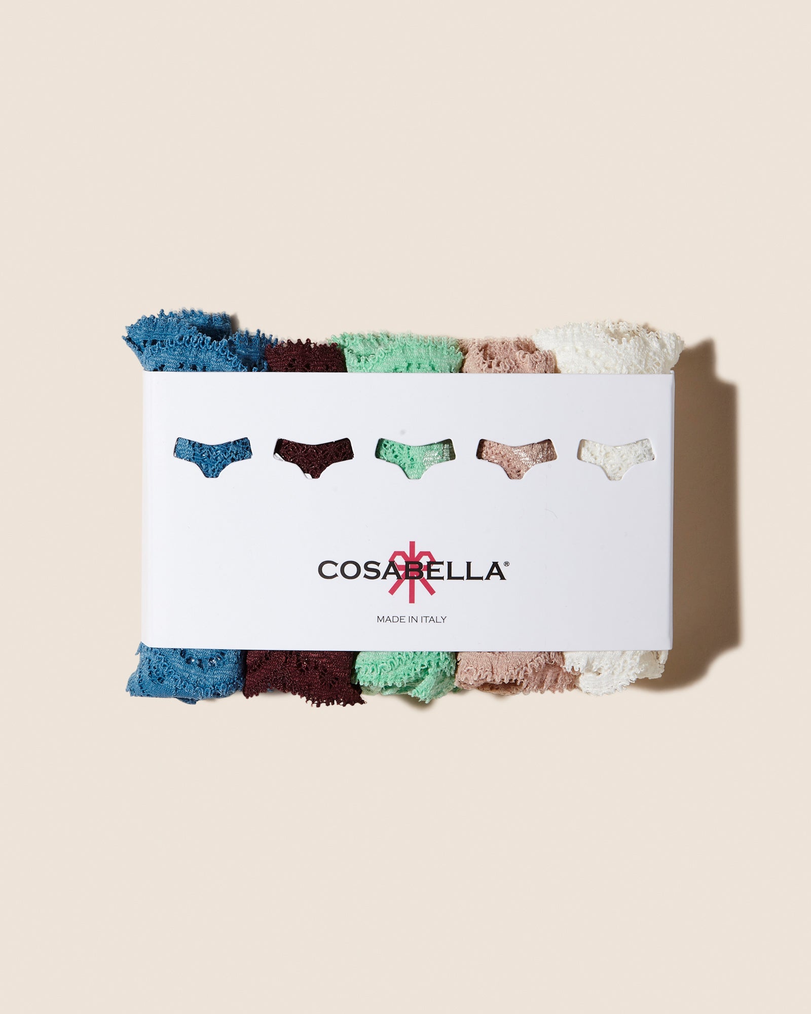 Cosabella | Never Say Never Cutie Lr Thong 5 Pack