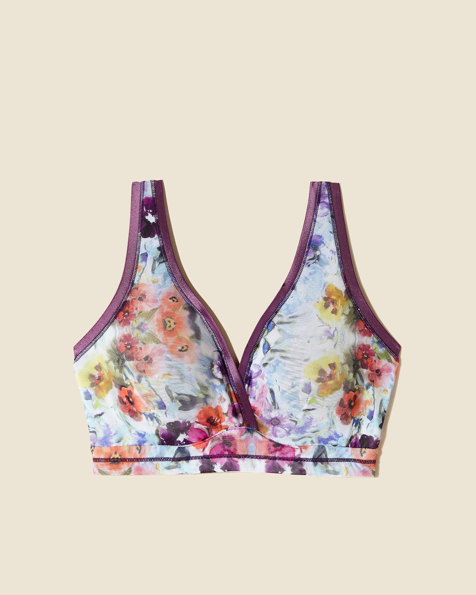Cosabella | Soire Confidence Printed Curvy Bralette | Sale